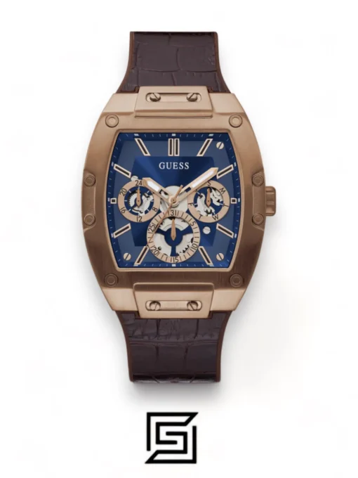 watches GUESS Mens Brown Coffee Multi-function Watch GW0202G2 - Elswefy ...