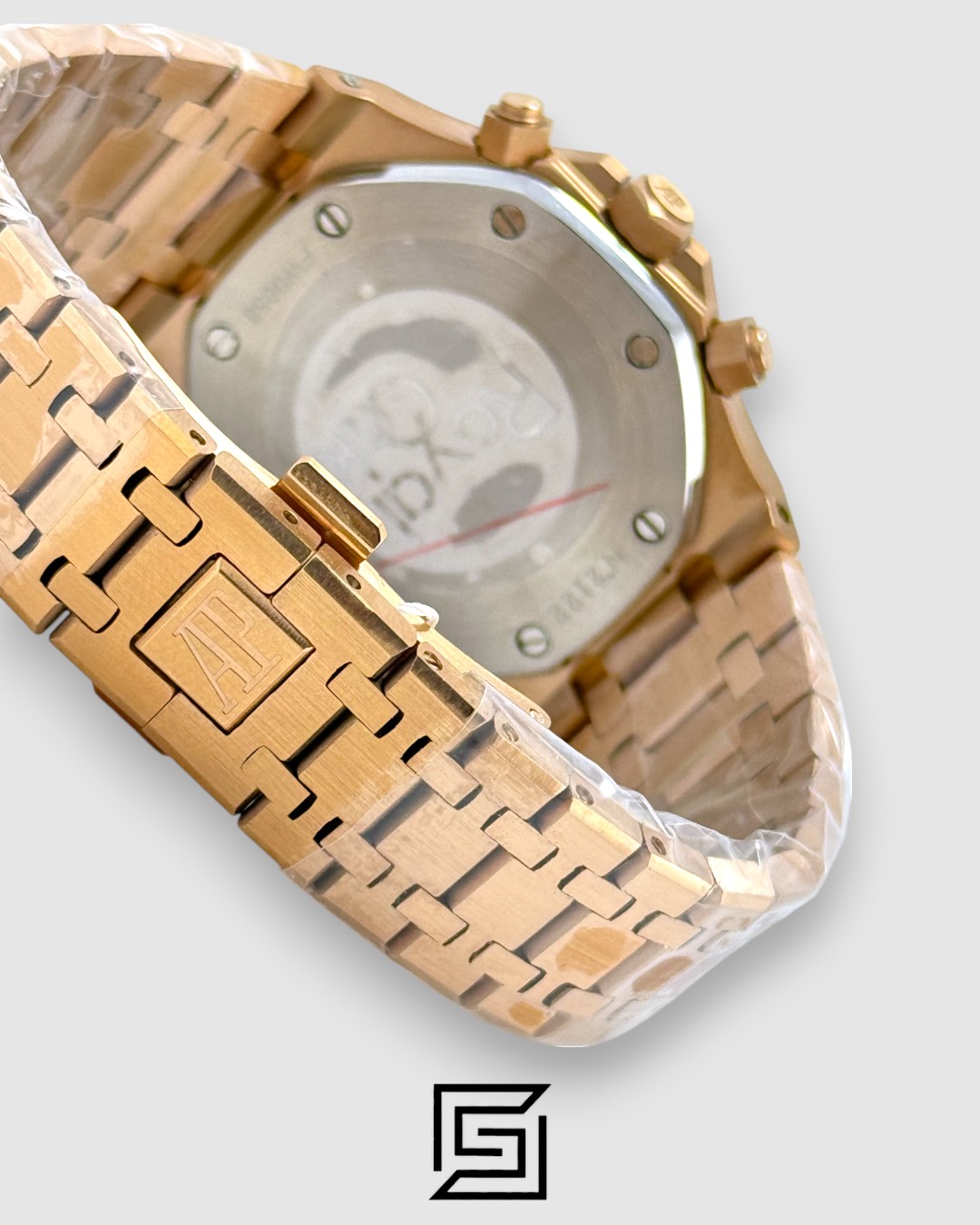 ROYAL OAK MEN FW0058-M/ROSE X WHITE WITH BLACK COUNTERS - Elswefy Stores