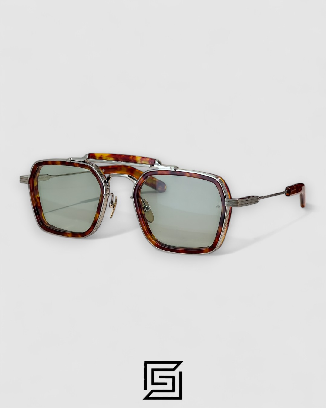 KILPATRICK Tiger Silver Frame with Light Green - Elswefy Stores