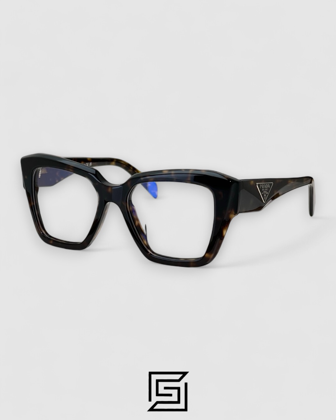 Prada VPR 09Z Tiger Brown Frame - Elswefy Stores