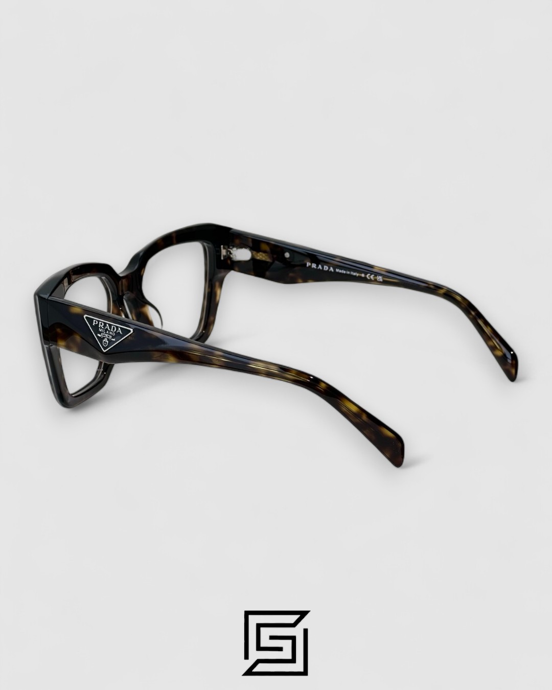 Prada VPR 09Z Tiger Brown Frame - Elswefy Stores