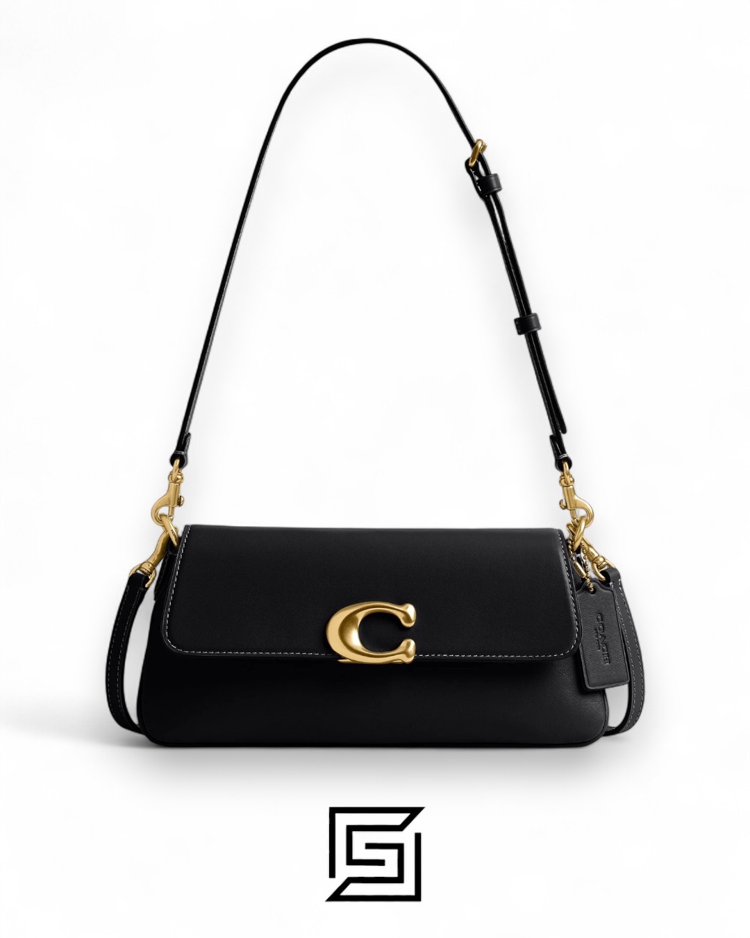 Coach Jet Shoulder Bag Black – Style No. CAM16 - Elswefy Stores