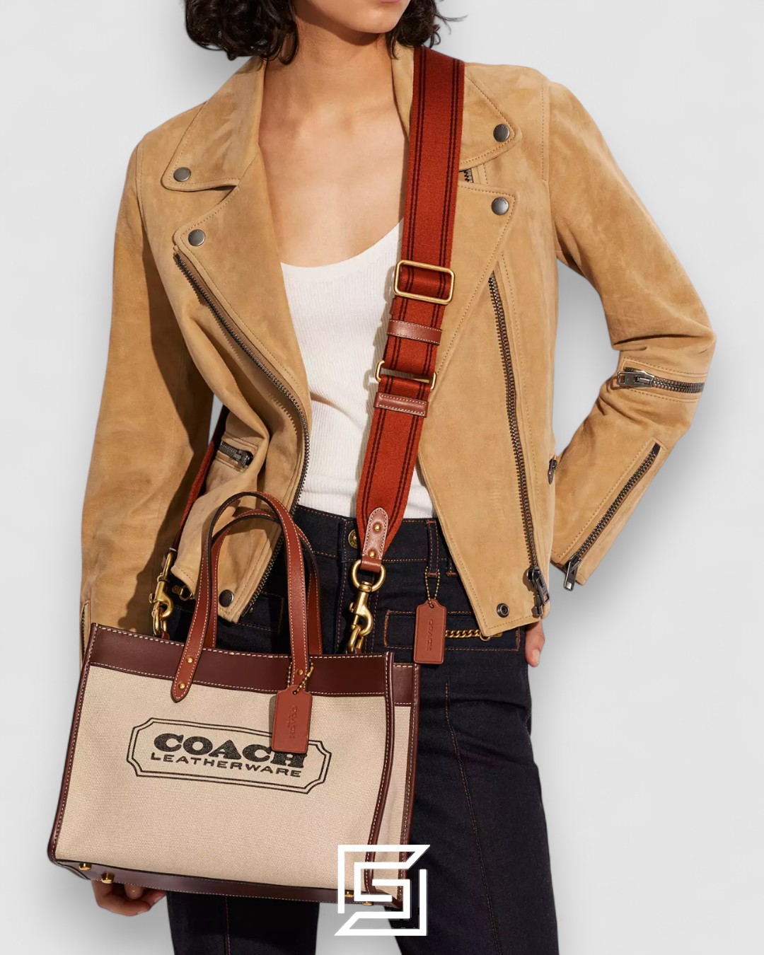 Coach Field Tote 30 With Coach Badge – Style No. C8459 - Elswefy